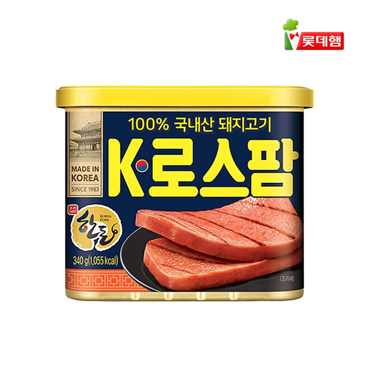 롯데 국산햄 한돈 K로스팜 340g 24개 홈플러스 택배배송