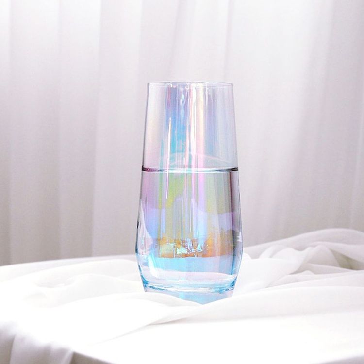 홈카페 N2111d92688 홀로그램 파티 유리컵 350ml 1p 음료 글라스잔 홈플러스 택배배송