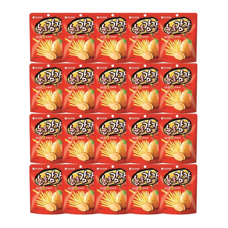 오리온 눈을감자 페퍼솔트맛 96g X 20개 X 1박스 홈플러스 택배배송