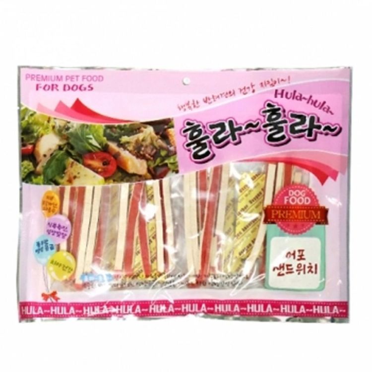 강아지육포간식 강아지 어포 샌드위치 300g 반려견 영양 육포 간식 홈플러스 택배배송