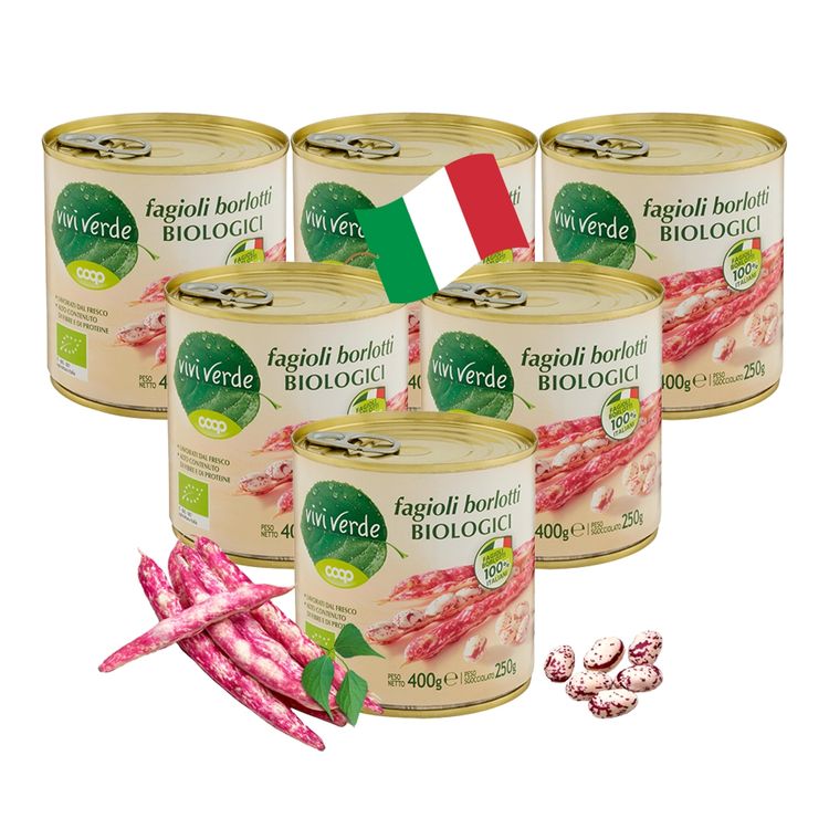 Coop 비비베르데 이탈리아 유기농 볼로티콩흰강낭콩 400g 6캔 무첨가물 Non Gm 홈플러스 택배배송