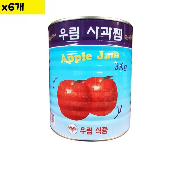우림 사과잼 3kg X6개 홈플러스 택배배송