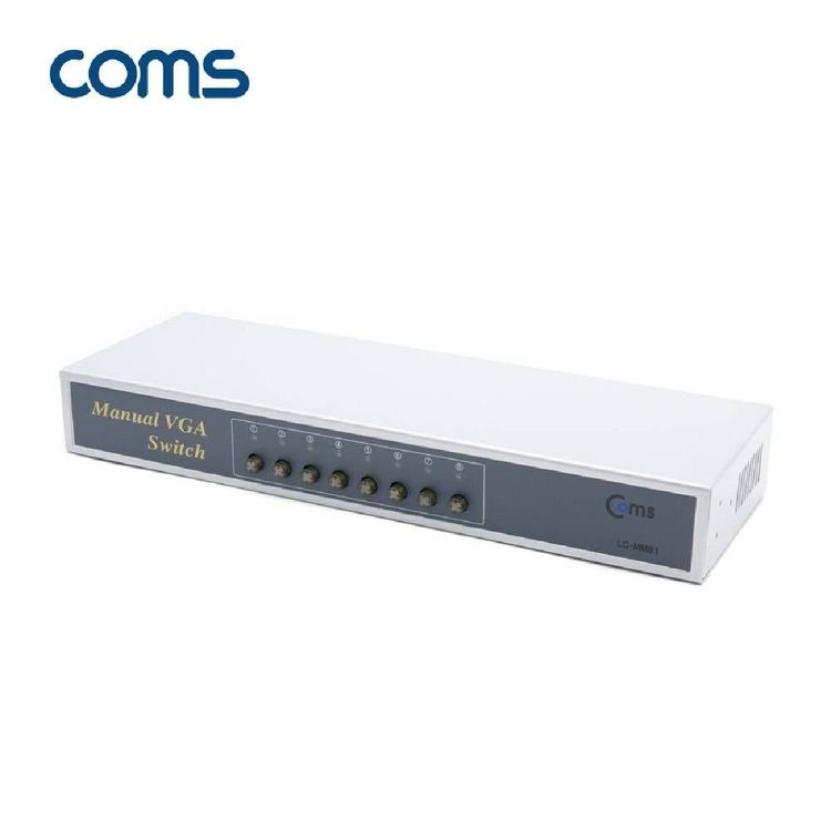 Coms 모니터 수동 선택기 8대1 홈플러스 판매자택배