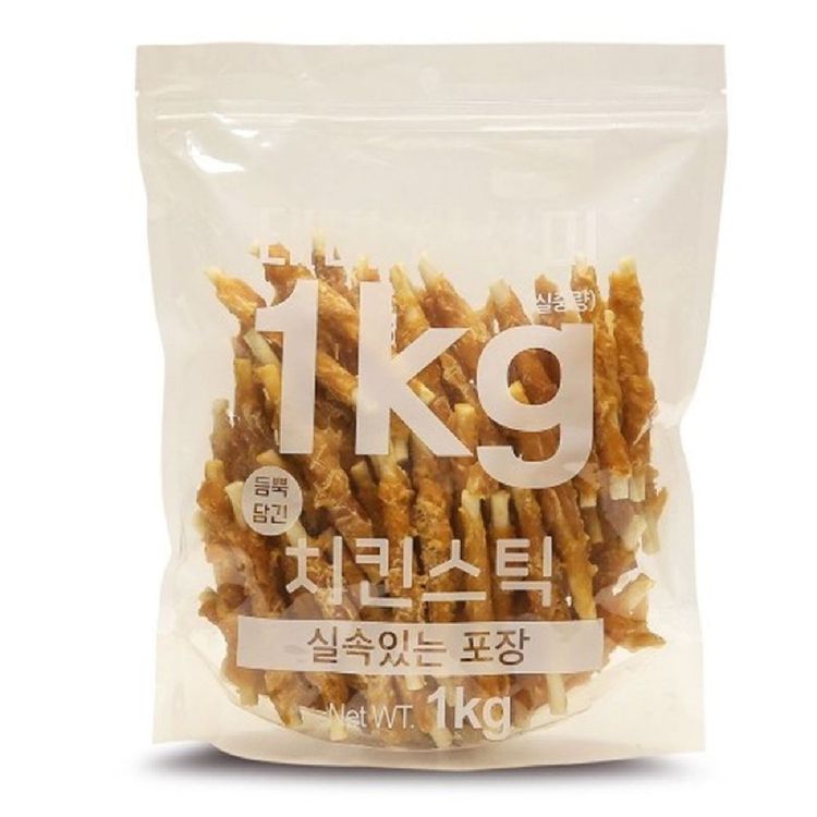 테비 강아지 치킨스틱 사사미 1kg 애견 건조 간식 홈플러스 택배배송