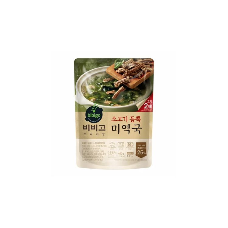 비비고 소고기듬뿍 미역국 460g 6개 홈플러스 택배배송