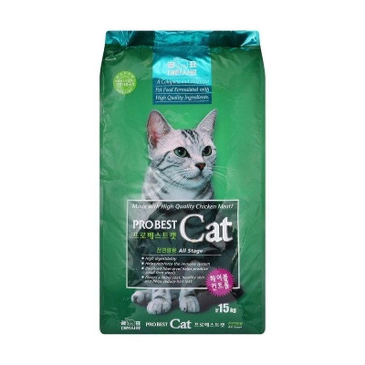 헤어볼관리 15kg 1p 고양이 건식사료 전연령용 주식 홈플러스 택배배송