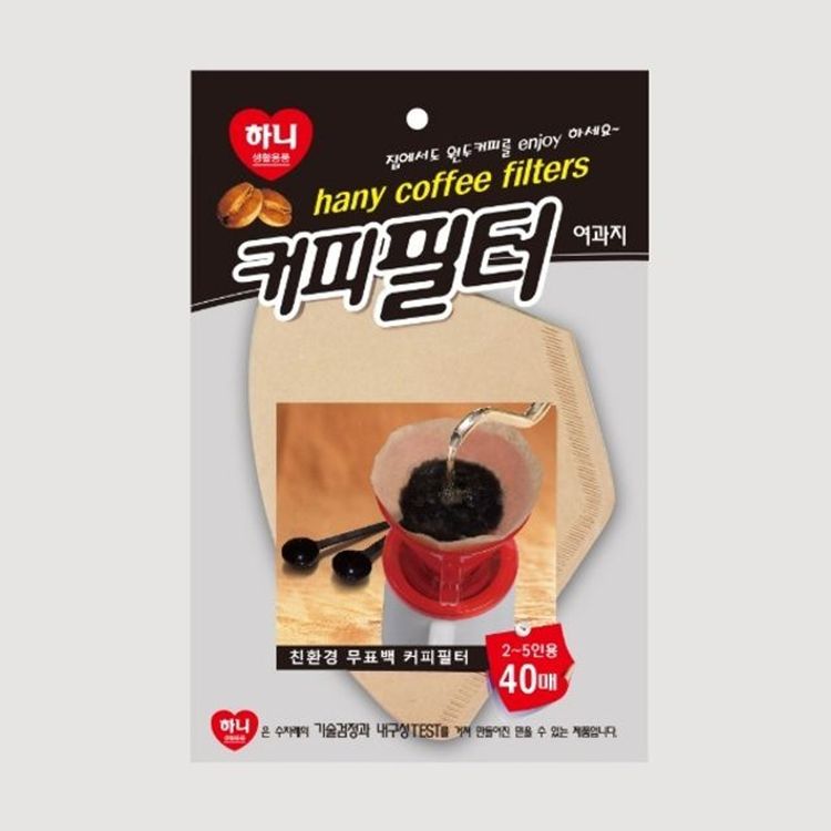 하니 커피 여과지 40매 2 5인용 펄프필터 홈플러스 택배배송