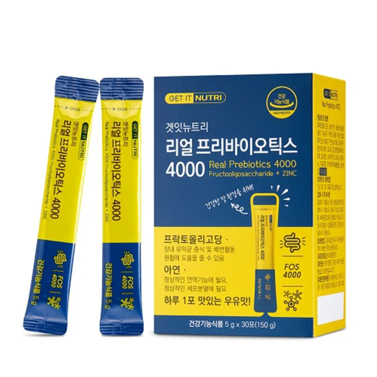 겟잇뉴트리 리얼 프리바이오틱스 4000 유산균 30포 홈플러스 택배배송