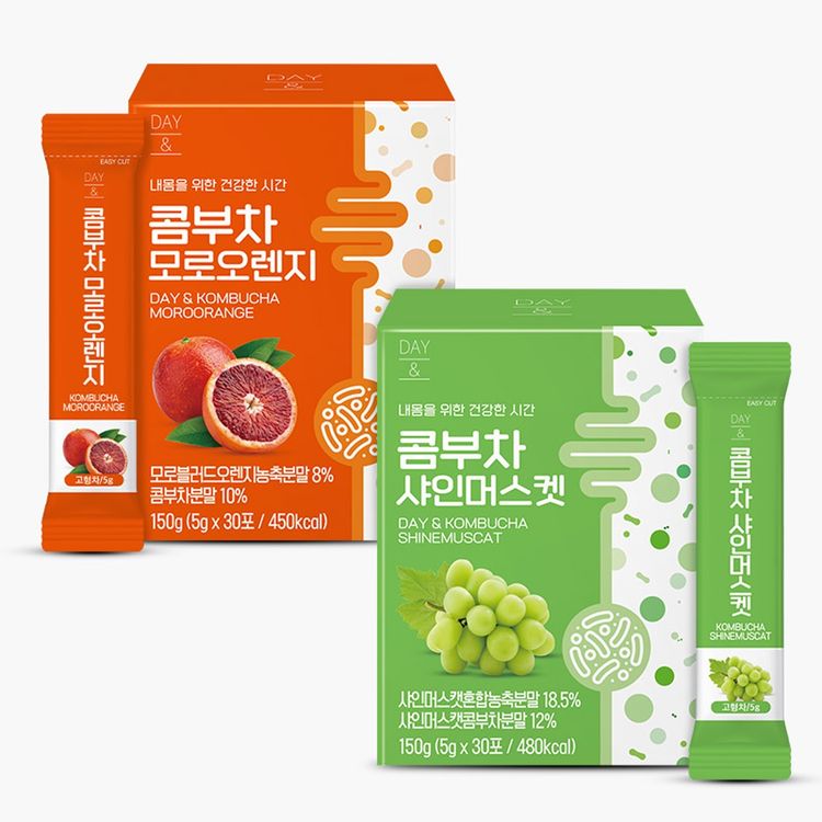 참앤들황토농원 데이앤 콤부차 모로오렌지샤인머스켓 30포 11 홈플러스 택배배송