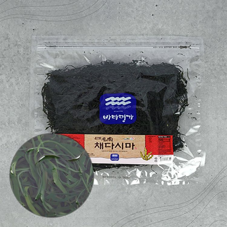 바다명가 완도 채썬 채 말린 다시마 2장 총 120g 홈플러스 택배배송