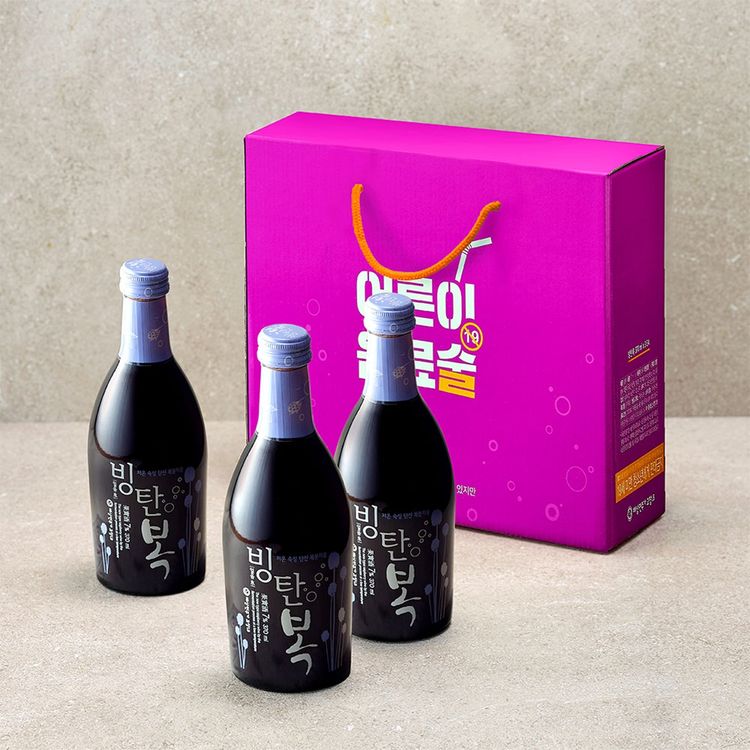 배상면주가 어른이음료술 세트 빙탄복 375ml X 3입 홈플러스 택배배송