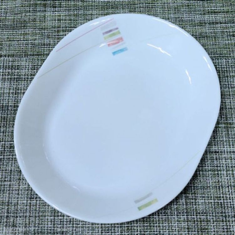 코렐 접시 반찬 그릇 식기 찬기 타원 접시 라인 31cm 홈플러스 택배배송