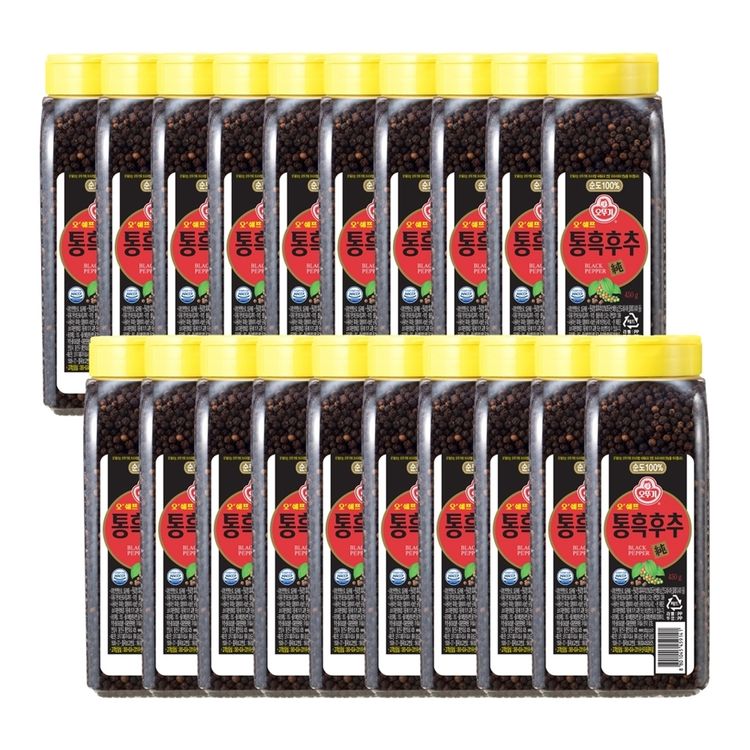오쉐프 통흑후추(PET) 450G 20개 | 홈플러스 택배배송