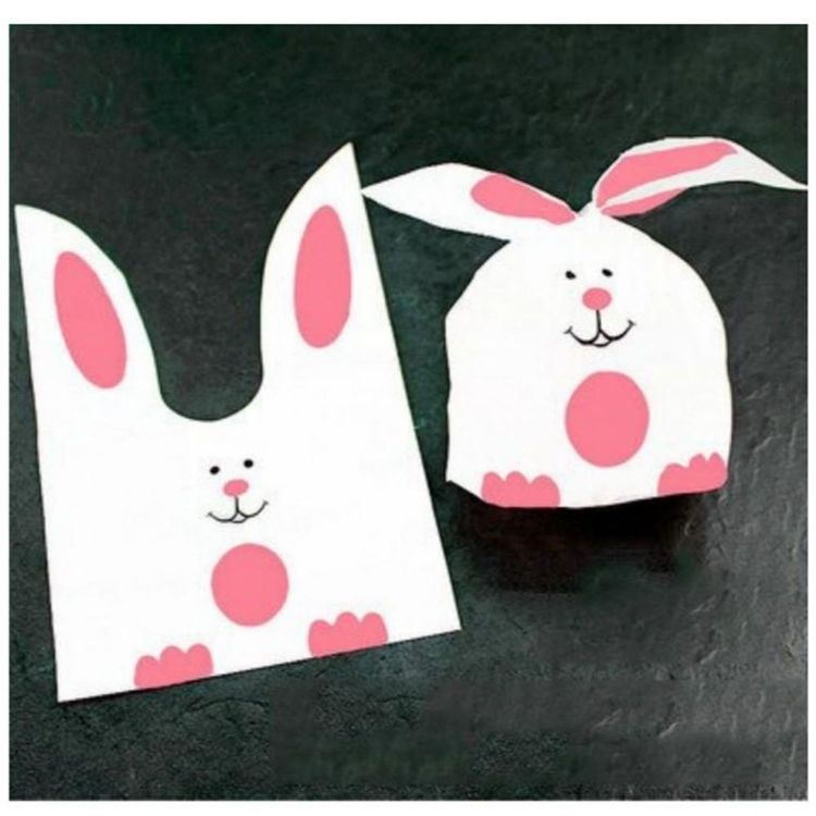 귀여운 실용적인 N7113a8d83a 토끼보자기 선물포장 50pcs 래빗포장지 구디백 홈플러스 택배배송
