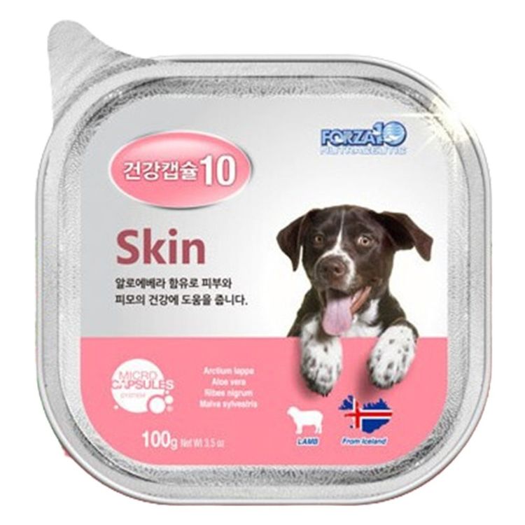강아지습식캔 강아지 건강캡슐 사각캔 스킨 100g 32p 습식 사료 홈플러스 택배배송
