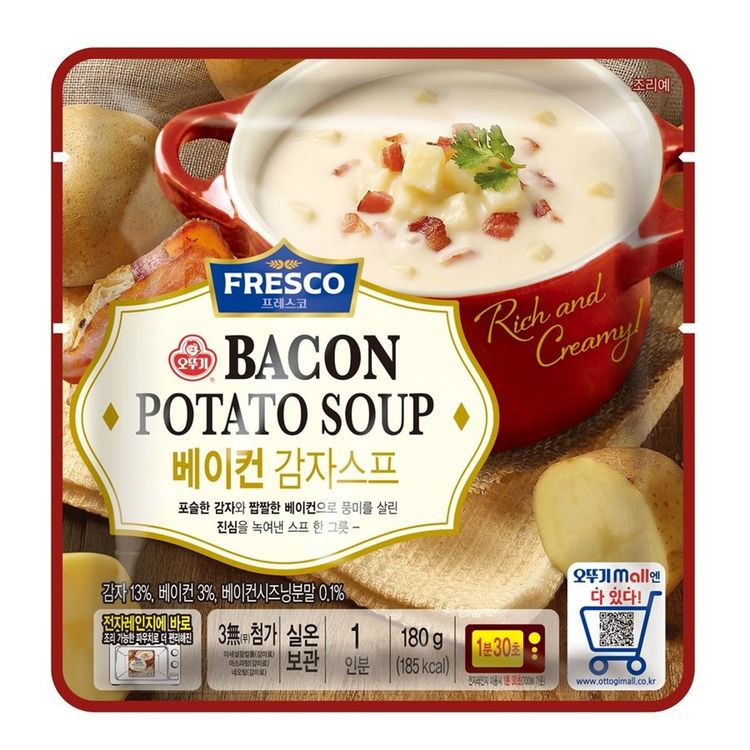오뚜기 프레스코 베이컨 감자스프 180g 홈플러스