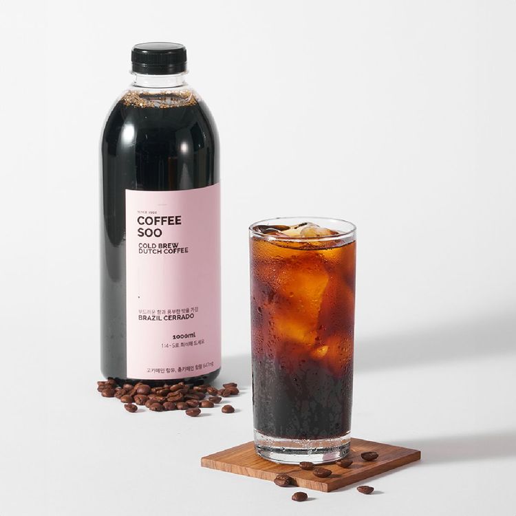 커피수 더치커피 콜드브루원액 브라질 1l 에스프레소원액 홈플러스 택배배송