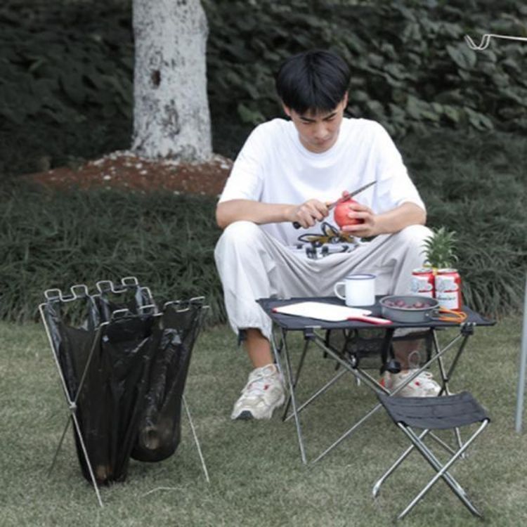 홈앤캠핑 접이식 봉투거치대 분리수거 쓰레기봉투걸이 홈플러스 택배배송