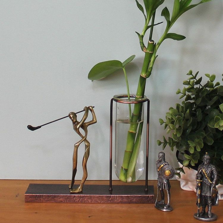 골프 N10536400a0 황동수공예 시험관 수경식물 장식 유리 꽃 화병 홈플러스 택배배송