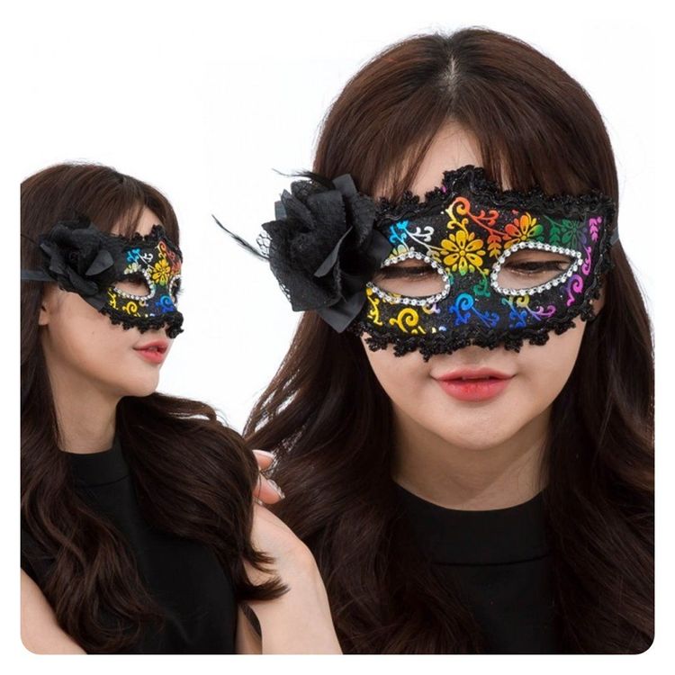 Pwm Dk 실용적인 N6191b060ba 아이마스크가면플라워블랙파티 홈플러스 택배배송