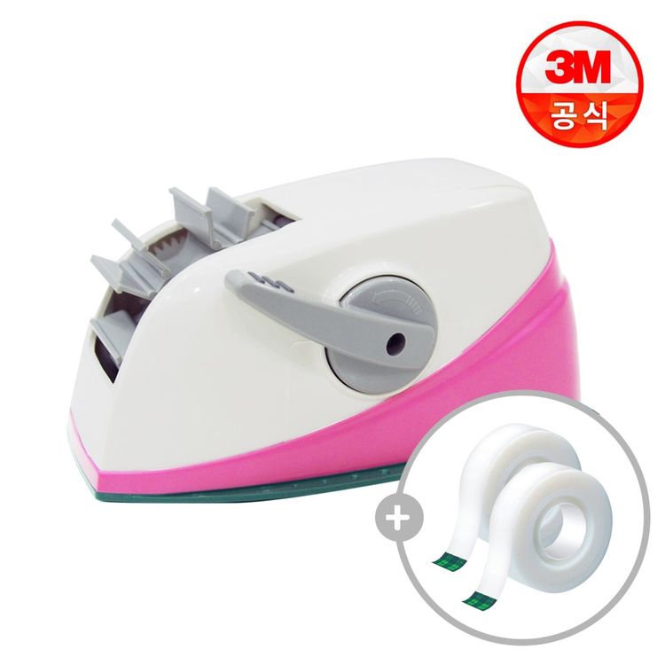 3m 스카치테이프 원터치 디스펜서 핑크리필 2롤 증정 홈플러스 택배배송
