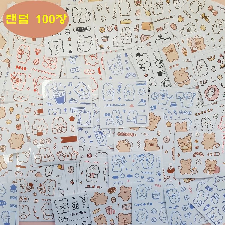 캐릭터스티커100장 홈플러스 택배배송