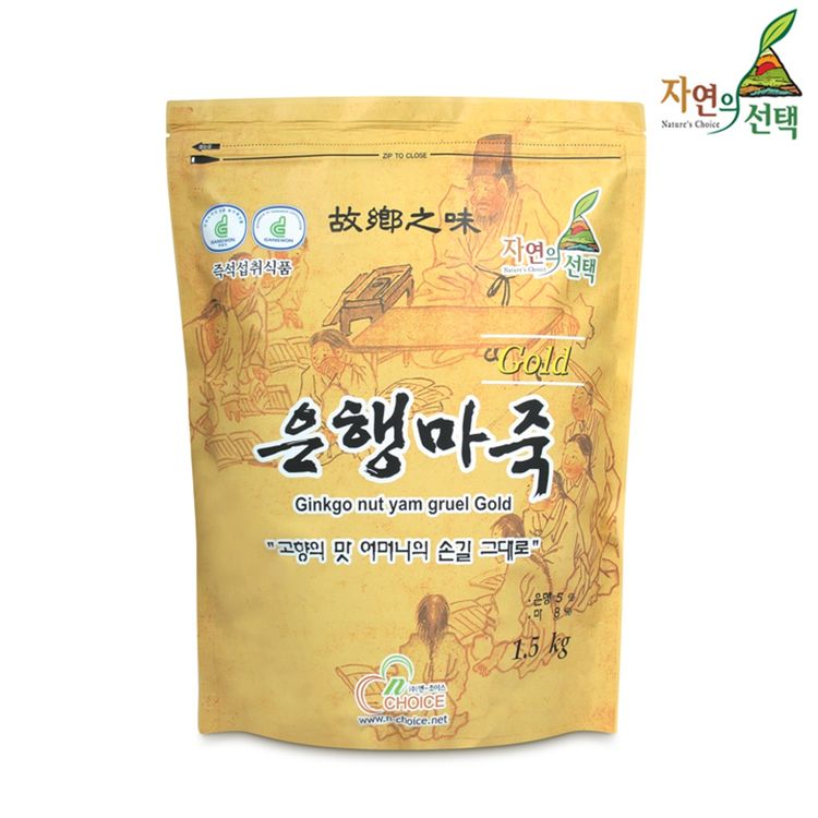 자연의선택 은행마죽골드 13kg지퍼팩 건강식 홈플러스 택배배송