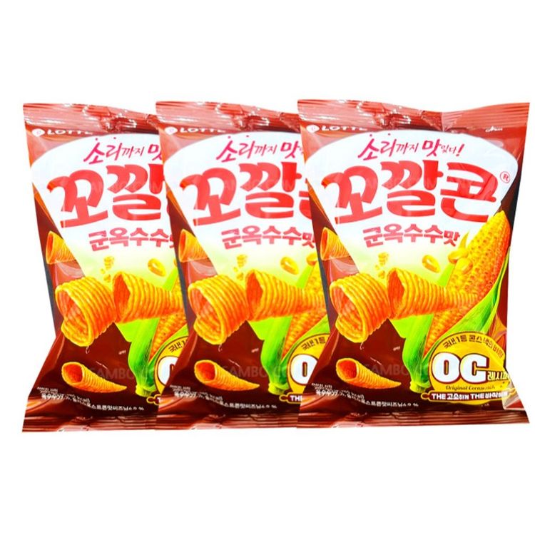 롯데 꼬깔콘 군옥수수맛 3개 홈플러스 택배배송