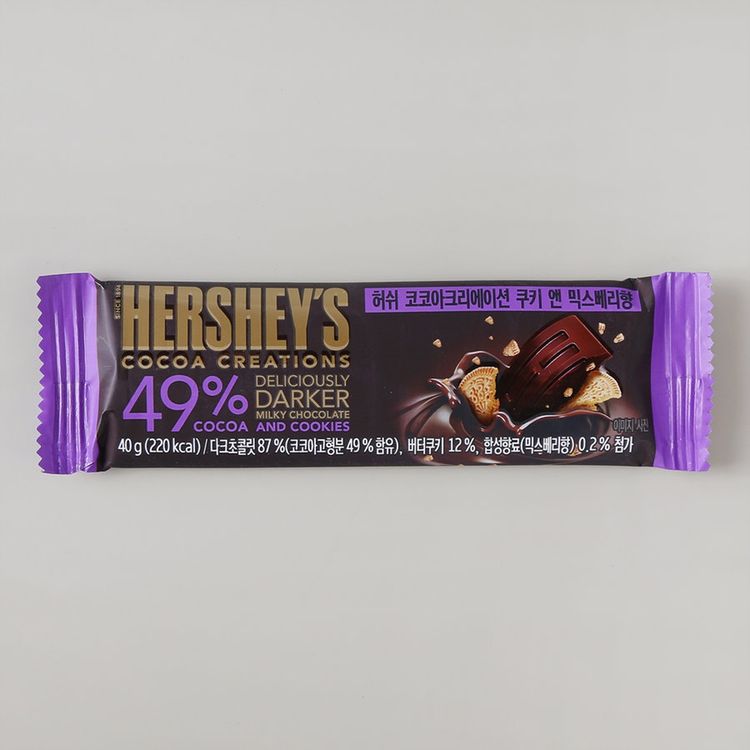 롯데 허쉬 코코아 크리에이션 믹스베리맛 40g 홈플러스 익스프레스