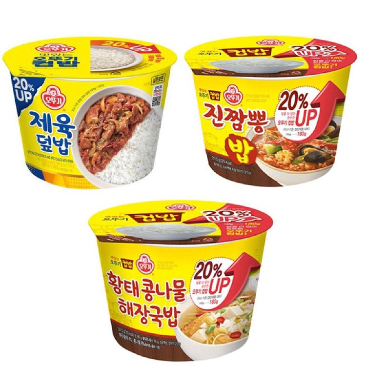 오뚜기 컵밥 실속형 9개입황태콩나물제육진짬뽕 홈플러스 택배배송