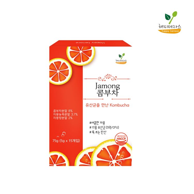해피테라스 콤부차 자몽 맛 5gx15개입 홈플러스 택배배송