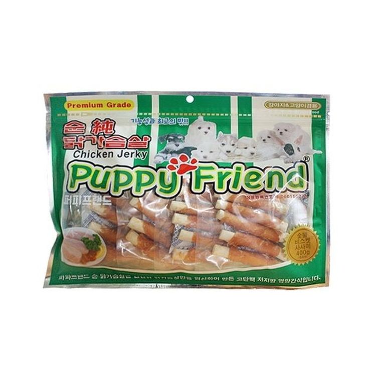 퍼피프랜드 치킨 비스켓 400g 애견간식 육포간식 홈플러스 택배배송