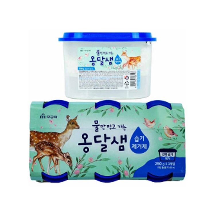 무궁화 물만먹고 가는 옹달샘 습기 제거제 250g 3개입 홈플러스 판매자택배