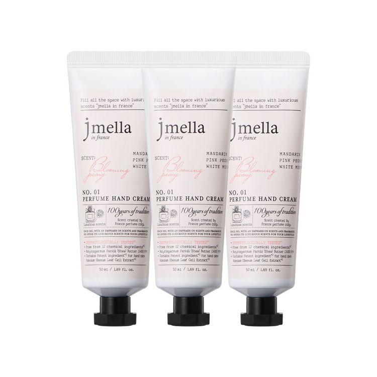 제이멜라 인 프랑스 블루밍 피오니 퍼퓸 핸드 크림 50ml3개 홈플러스 택배배송