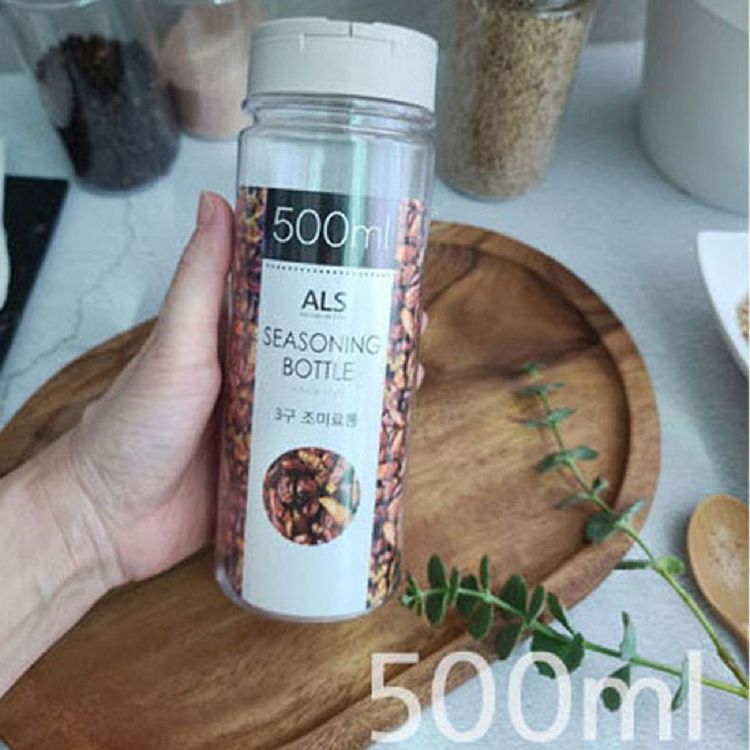 투명 양조절 3구 조미료통 500ml 양념 후리카케 소분 홈플러스 택배배송