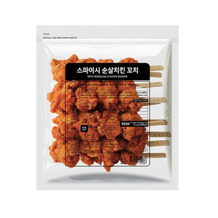 사세 순살치킨꼬치스파이시 100gx10개 홈플러스 택배배송