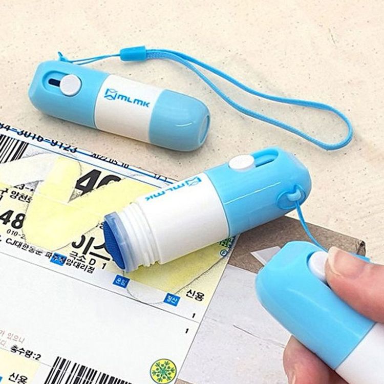 2in1 택배송장 지우개 커터칼 3p 택배 언박싱 택배칼 홈플러스 택배배송