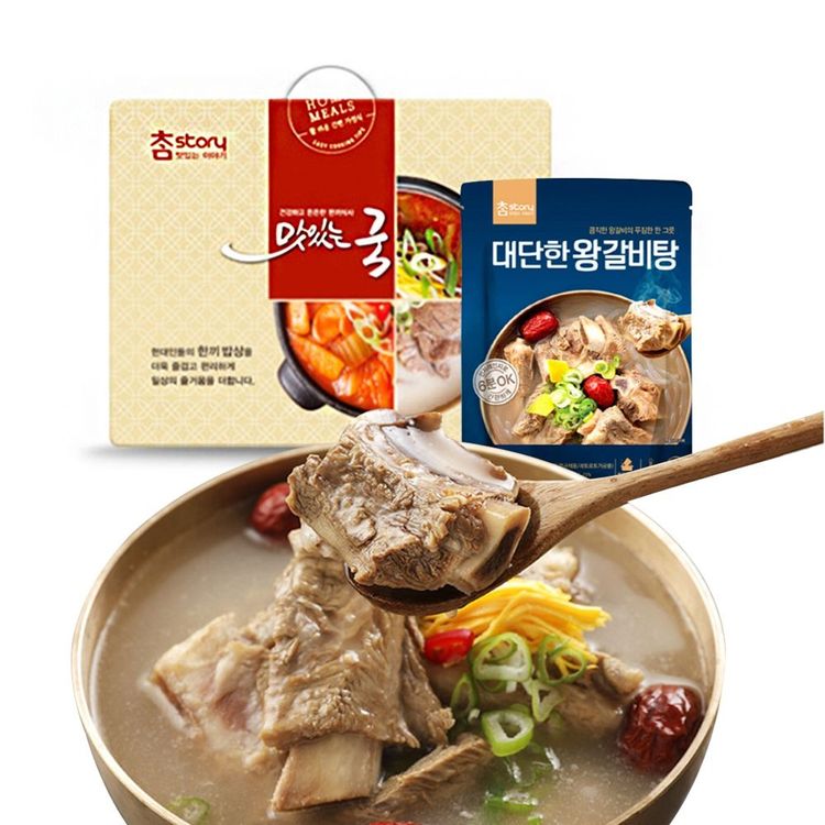 참스토리 대단한 왕갈비탕800g 6개 홈플러스 택배배송