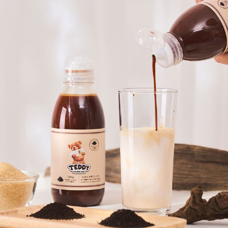 테디베리 수제 오리지널 프리미엄 밀크티 베이스 580g 보틀 홈플러스 택배배송