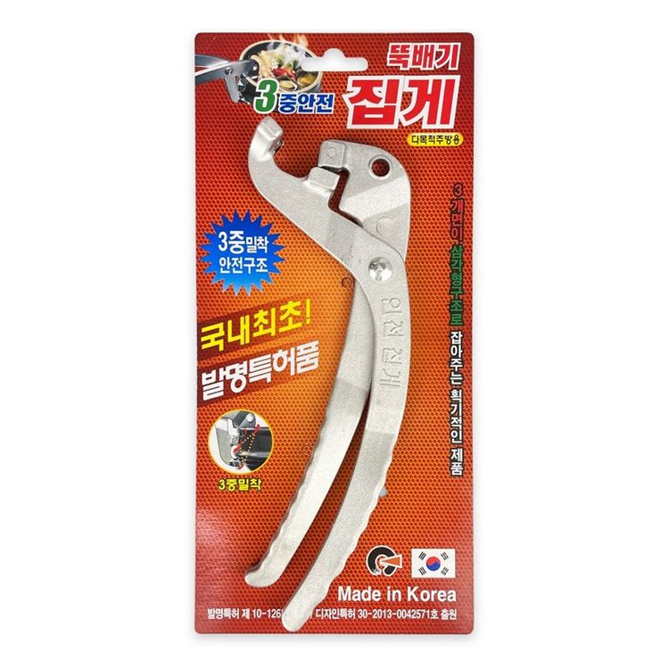 명신정밀 실용적인 N6133a1cf8d 3중 안전 뚝배기 집게 O 홈플러스 택배배송