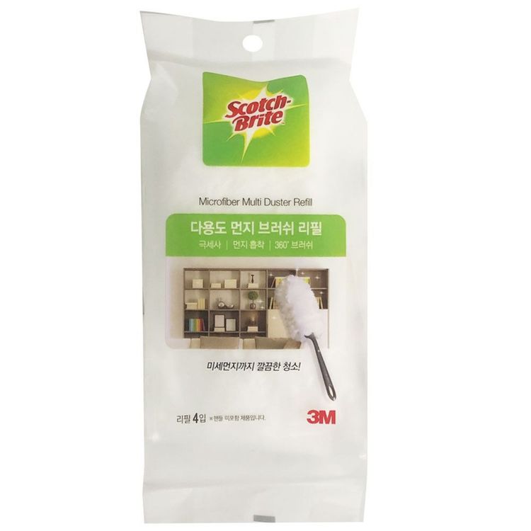 3m 실용적인 N63035b4bca 스카치 다용도 먼지 브러쉬리필용 4입 먼지털이 홈플러스 택배배송