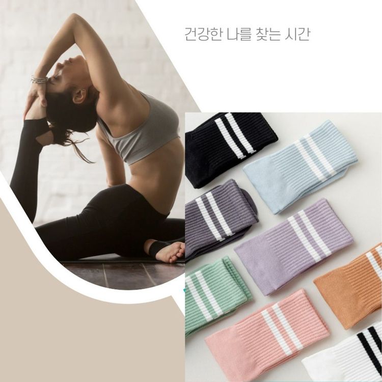 논슬립니삭스 롱삭스 필라테스토삭스 요가 화이트 홈플러스 택배배송