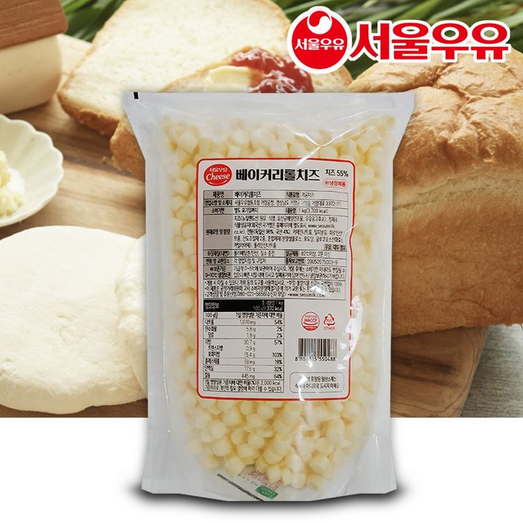 냉동 생지 우유식빵알생지 200gx10개입서울우유 베이커리롤치즈 1kg치즈빵만들기식빵 홈플러스 택배배송