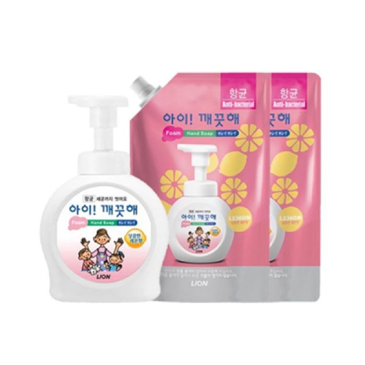 아이깨끗해 손세정제 레몬 본품1개 리필2개 세트 홈플러스 택배배송