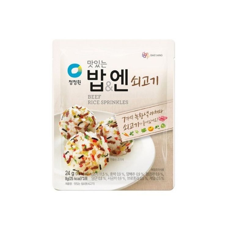 대상 청정원 맛있는 밥엔 야채 24g 홈플러스 택배배송