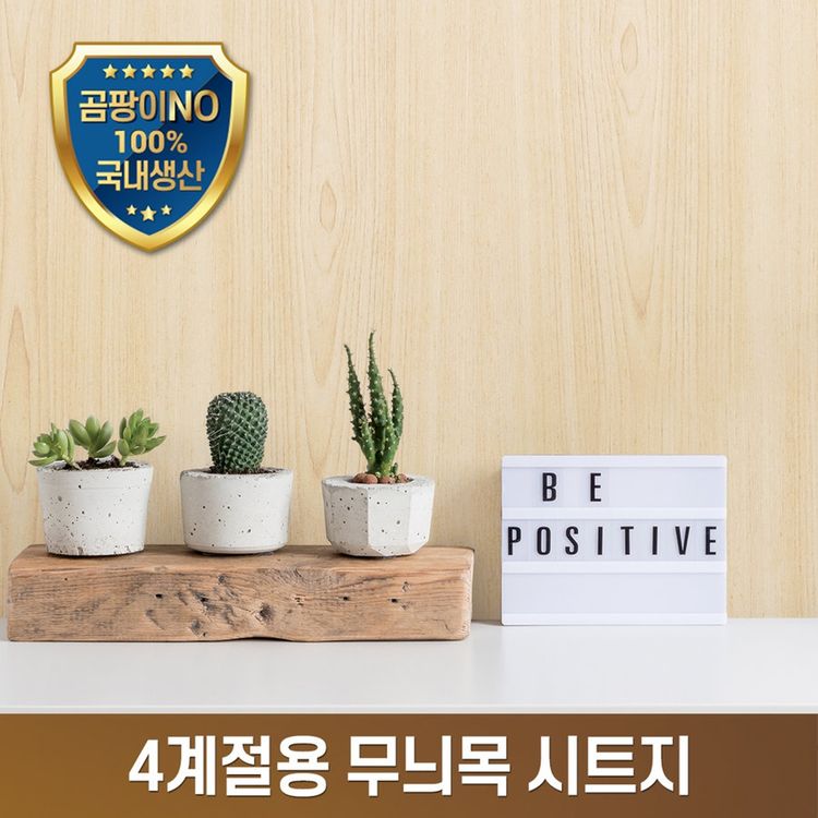 메이트 모던옐로우 무늬목 50cm2m 홈플러스