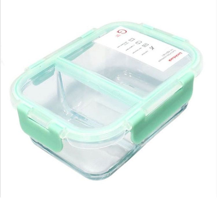 락앤락 유리 밀폐 용기 반찬통 보관통 2칸 600ml 홈플러스 택배배송