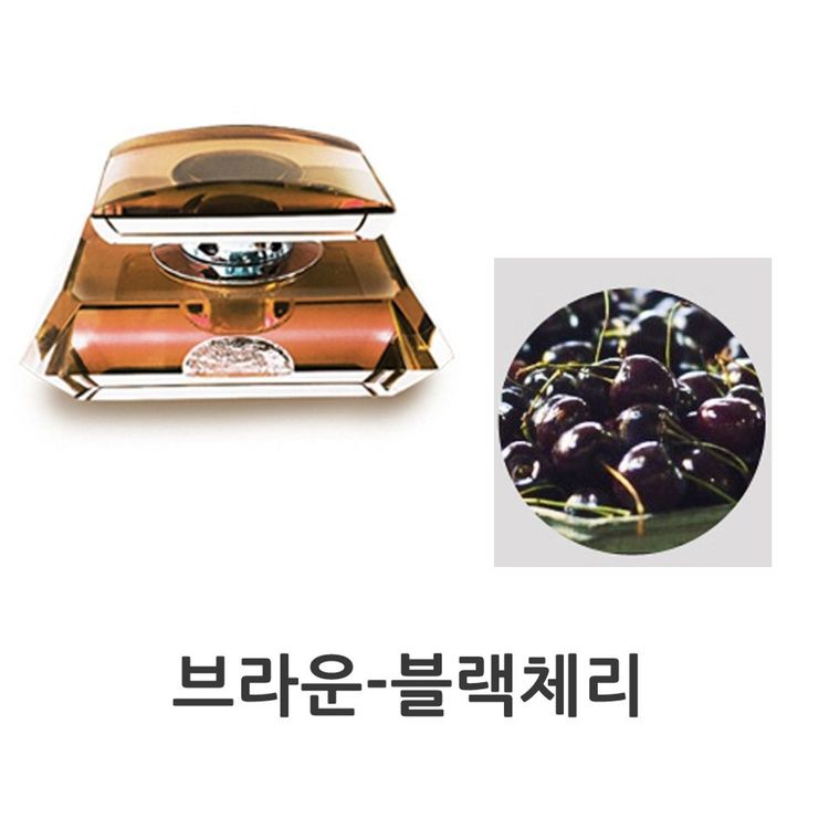 크리스탈방향제 브라운 블랙체리 향수 디퓨저 탈취제 홈플러스 택배배송