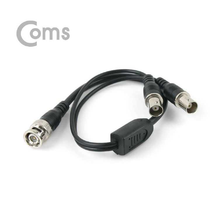 (COMS) BNC 케이블 Y형 40cm/BNC M/F x 2 | 홈플러스 택배배송