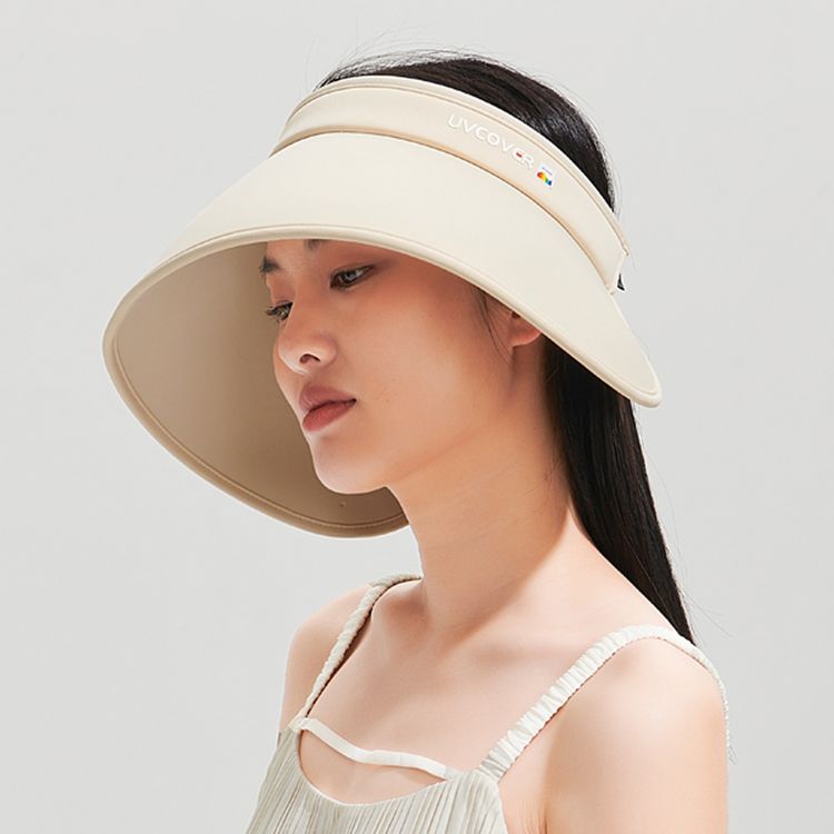 Uv커버 돌돌이 썬캡 와이드 그늘 여름모자 아이보리 홈플러스 택배배송